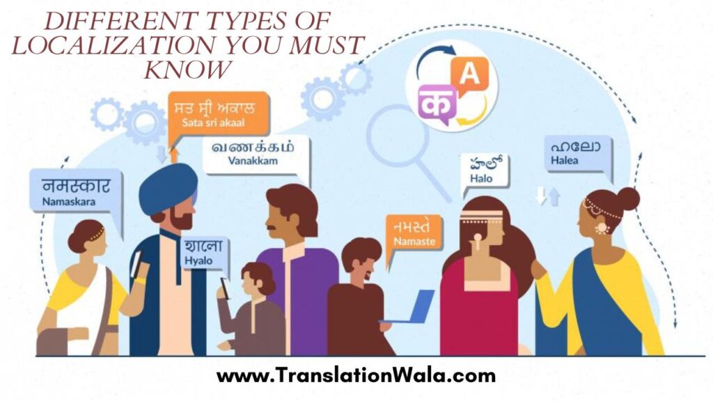 Different Types of Localization You Must Know - Translation Wala